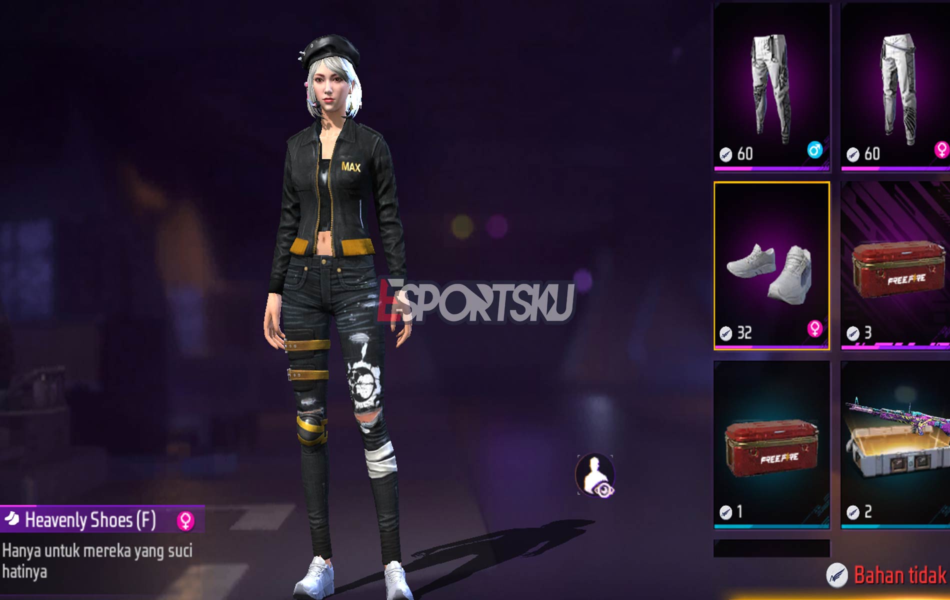 Cara Dapatkan Skin Heavenly Shoes Free Fire (FF) – Esportsku