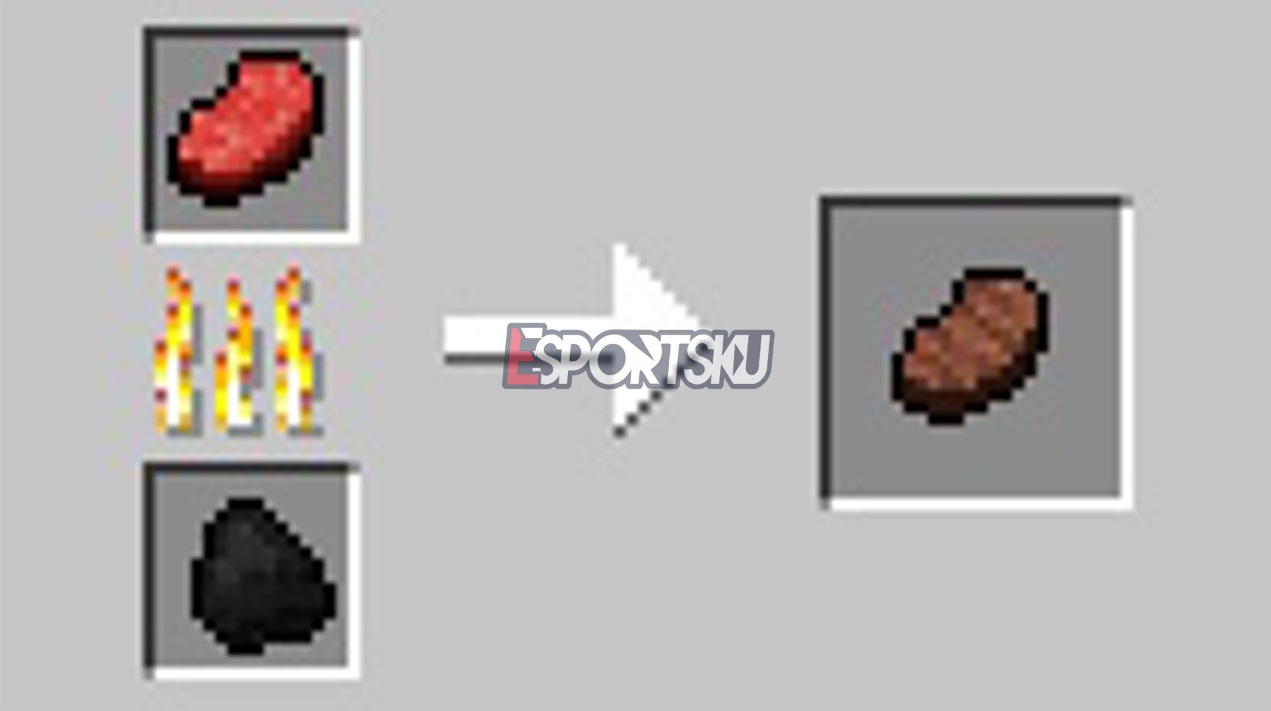 Cara Memasak Daging Steak di Minecraft – Esportsku