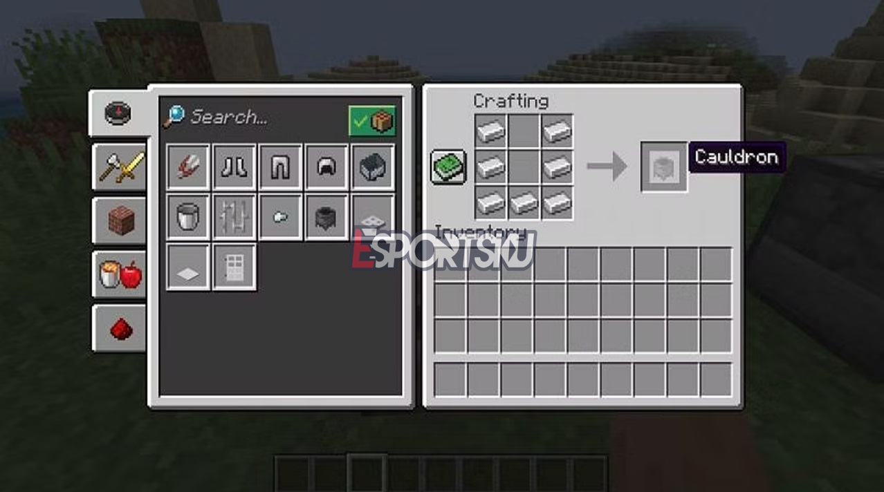 Cara Membuat Cauldron di Minecraft, Mudah! – Esportsku