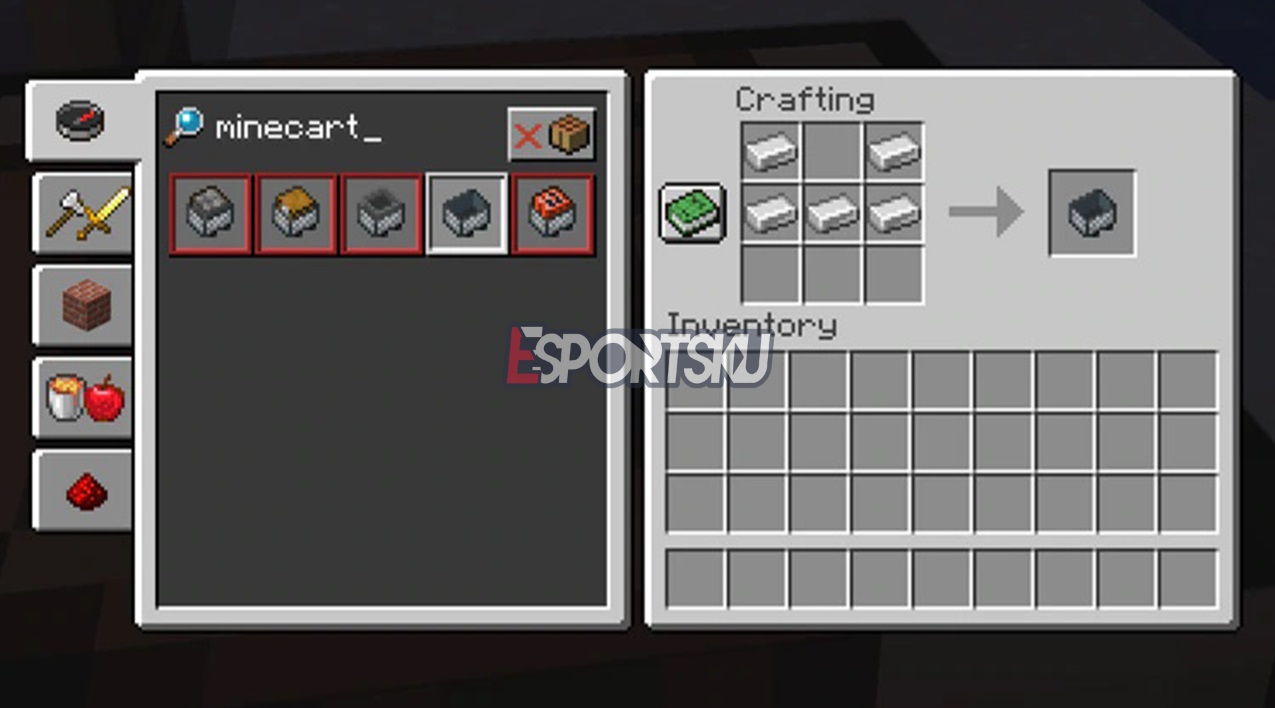 Cara Membuat Minecart di Minecraft, Gampang! – Esportsku