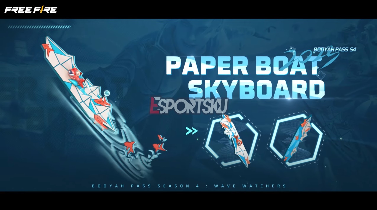 Cara Dapatkan Paper Boat Skyboard Free Fire (FF) – Esportsku