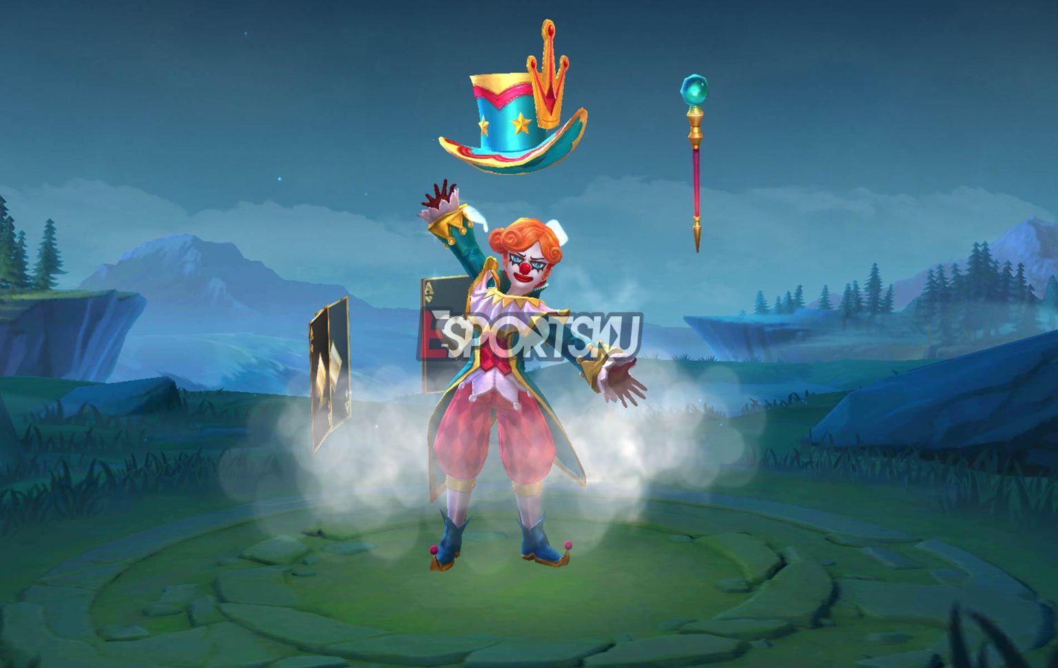 Tampilan Skin Collector Harley Dream Caster Mobile Legends (ML) – Esportsku