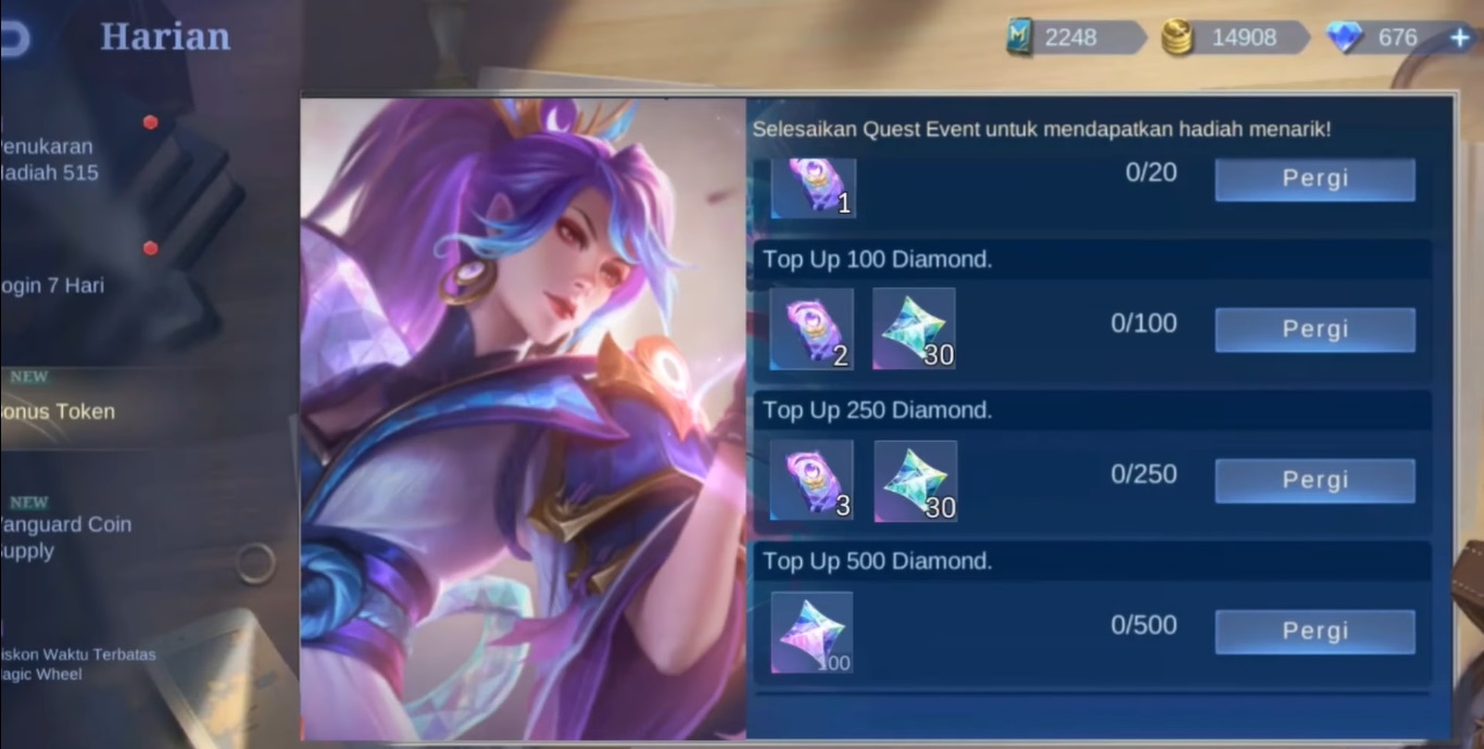 4 Event Klaim Promo Diamond ALLSTAR Mobile Legends (ML) – Esportsku
