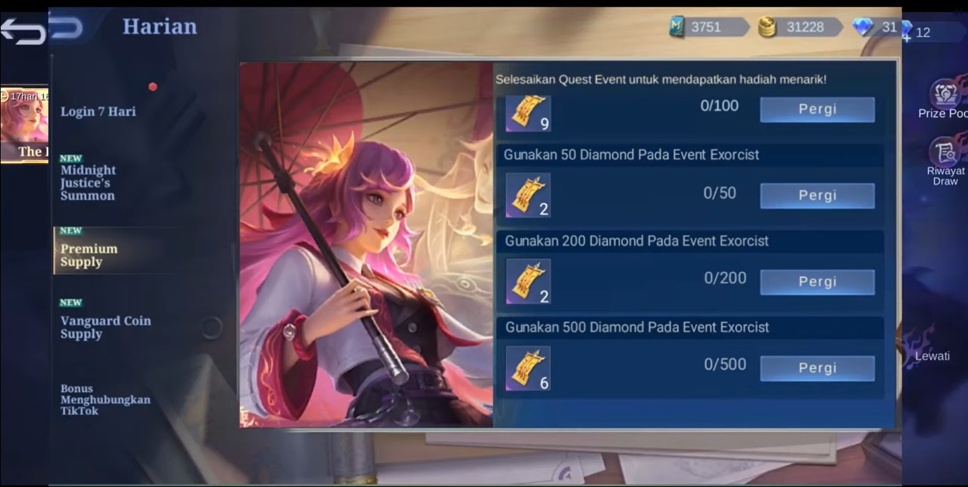 How Many Phases of The Exorcist 2023 Event Mobile Legends (ML) ? - Esports