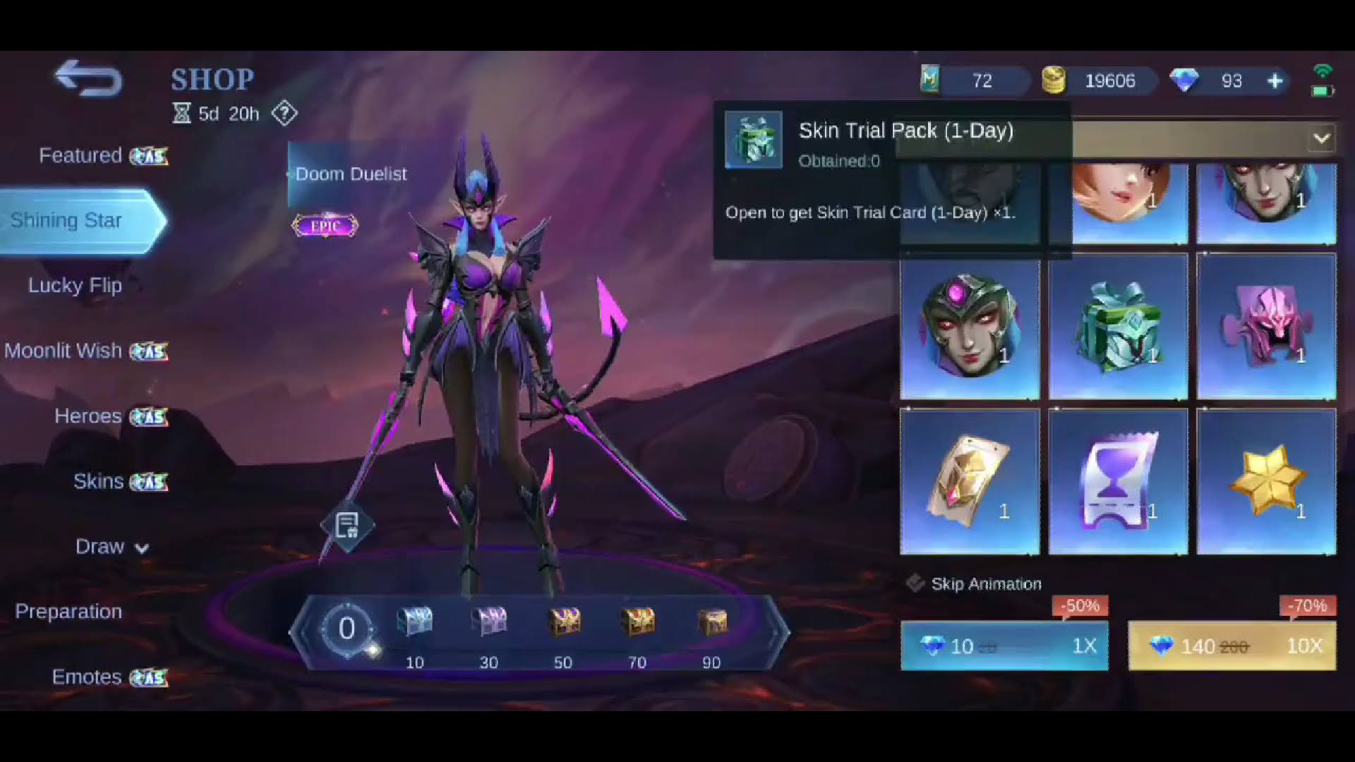 Draw Event SHINiNG STAR Mobile Legends (ML) - Esports