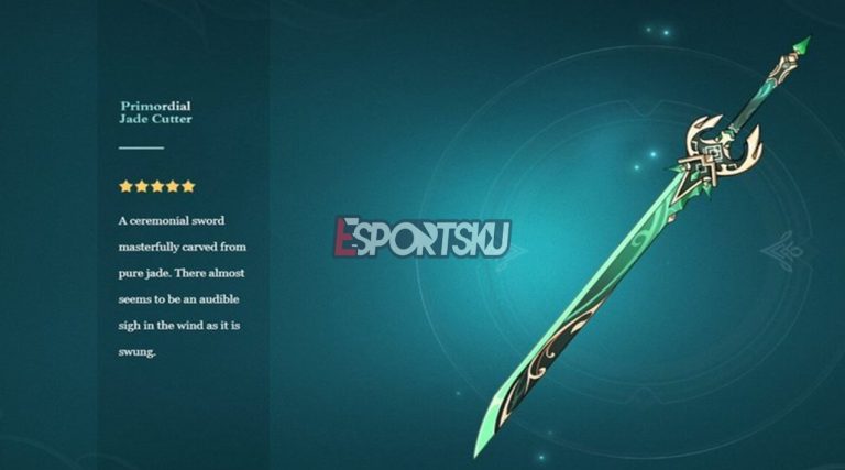 Senjata Primordial Jade Cutter Genshin Impact: Penjelasan dan Karakter ...