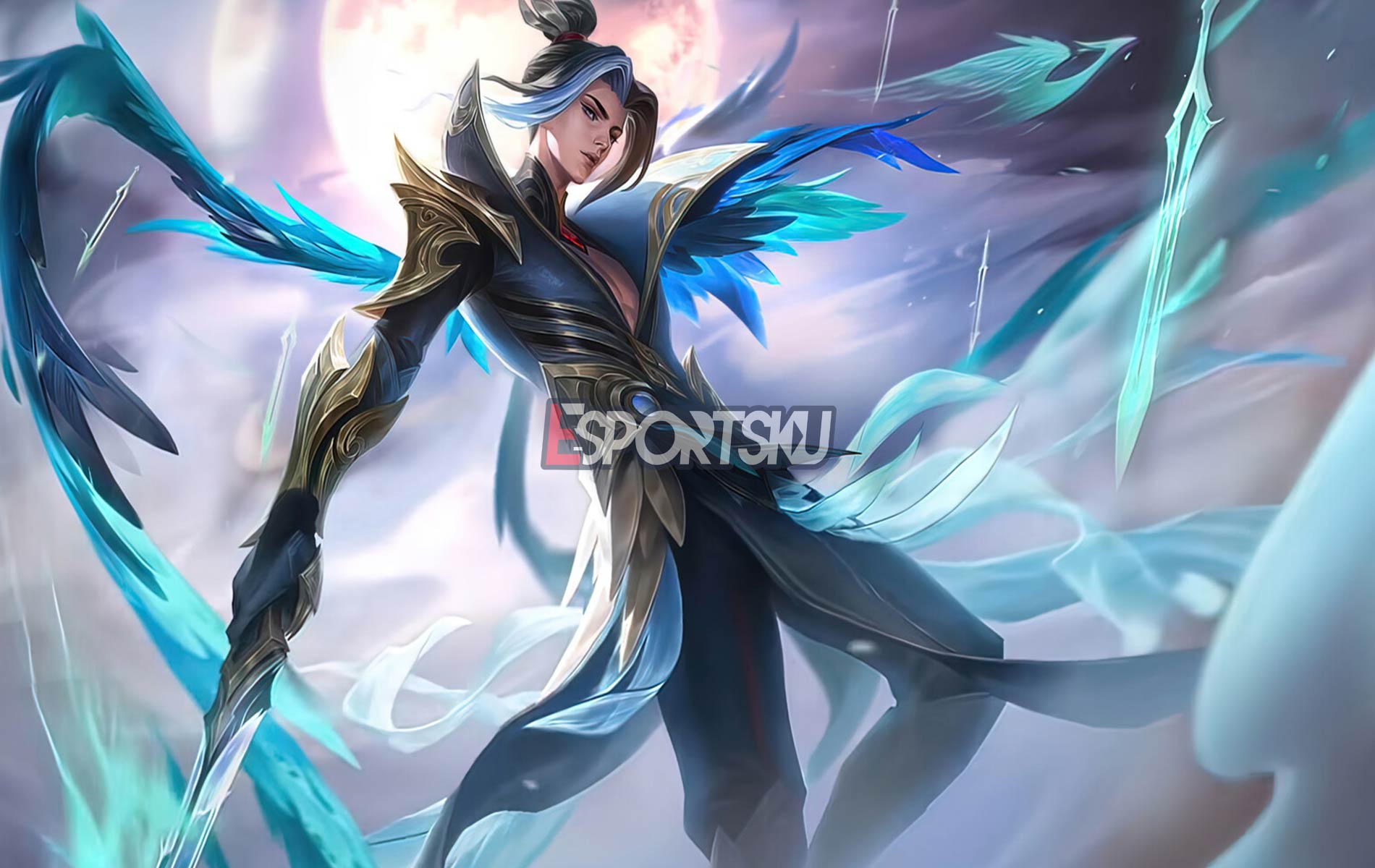 Appearance of the Skin Collector Ling Serene Plume Mobile Legends (ML ...