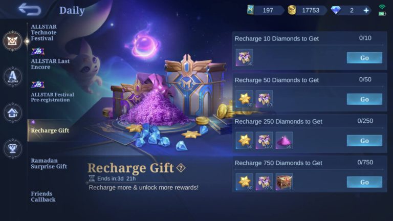 Cara Klaim Starlight Fragment Mobile Legends (ML) – Esportsku