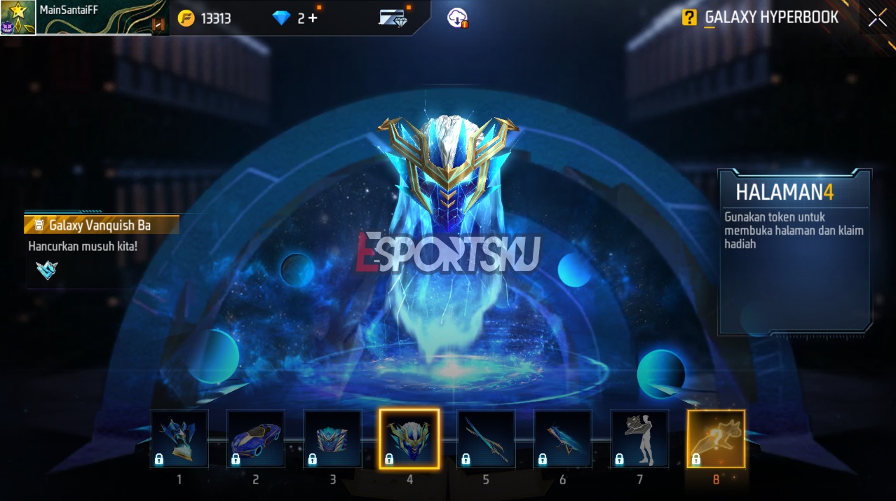 5 Cara Dapatkan Backpack Galaxy Vanquish Free Fire (FF) – Esportsku