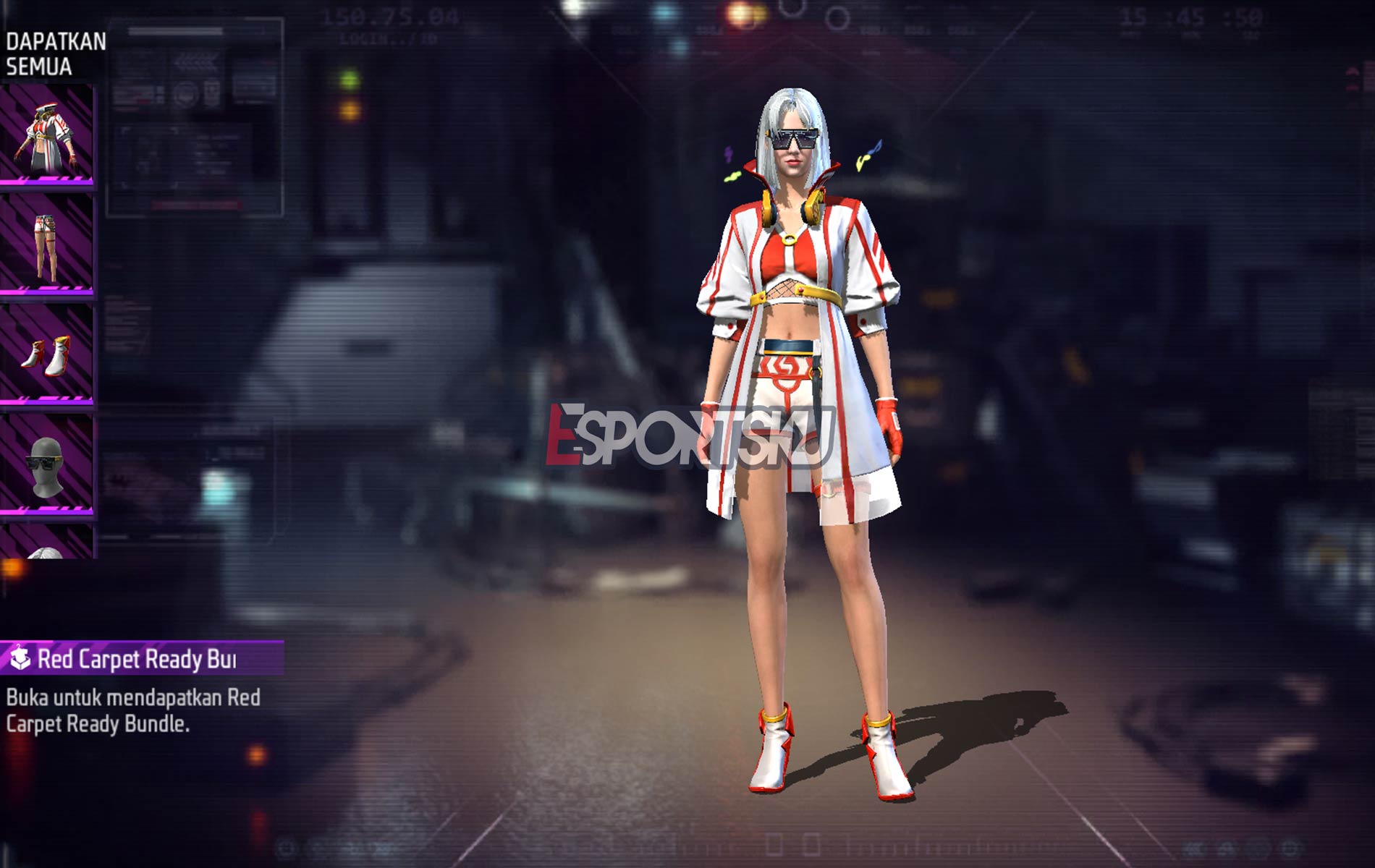 Cara Dapatkan Bundle Red Carpet Ready Free Fire (FF) – Esportsku