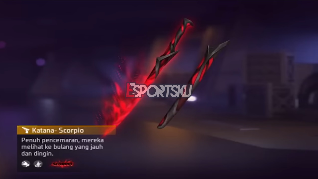 Presenting The Free Blue Flame Katana Skin At The FF Redeem Code August ...