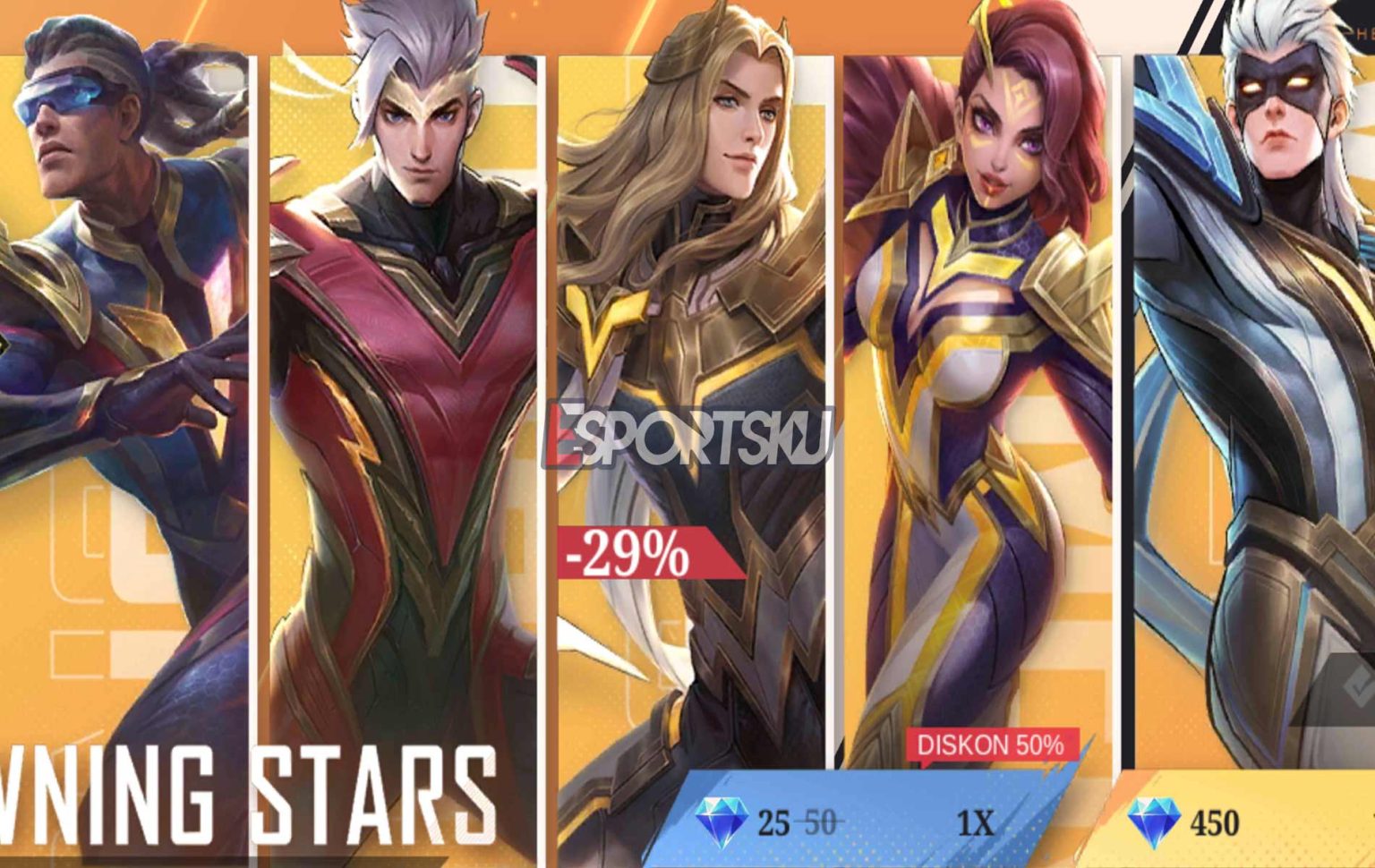 Total Crest Skin Vale Blizzard Storm Mobile Legends (ML) – Esportsku