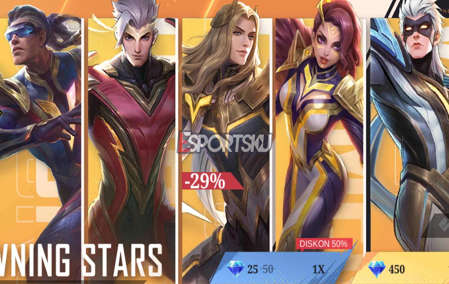 Total Crest Skin Vale Blizzard Storm Mobile Legends (ML) - Esports