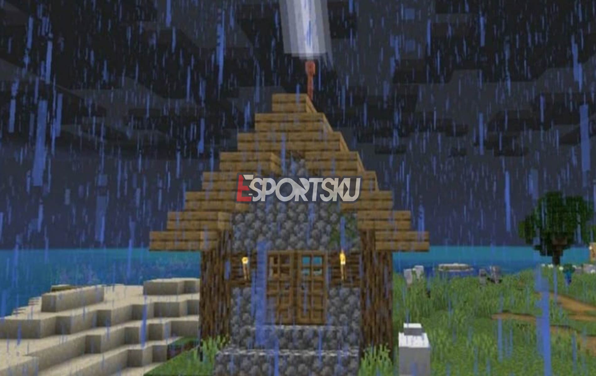 Cara Membuat Lightning Rod Minecraft – Esportsku