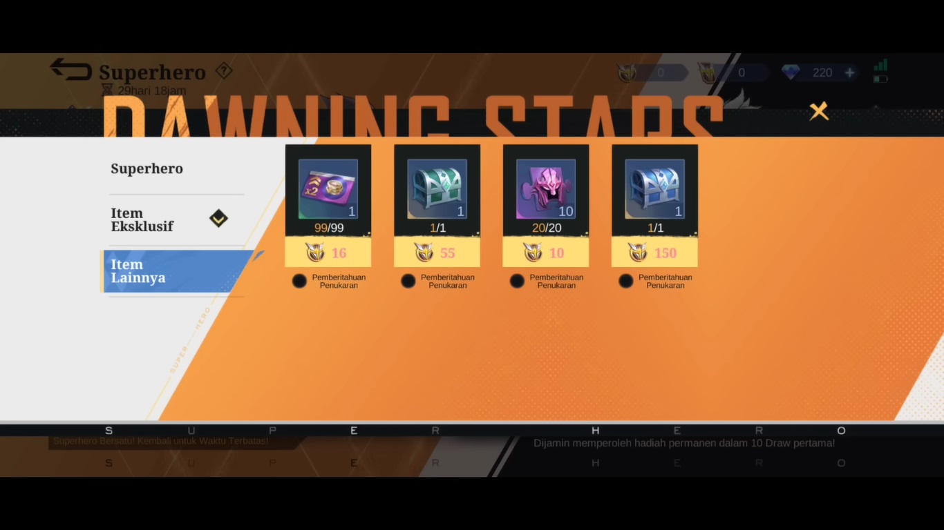 How to claim the Dawning Star Special Event Skin Mobile Legends (ML ...