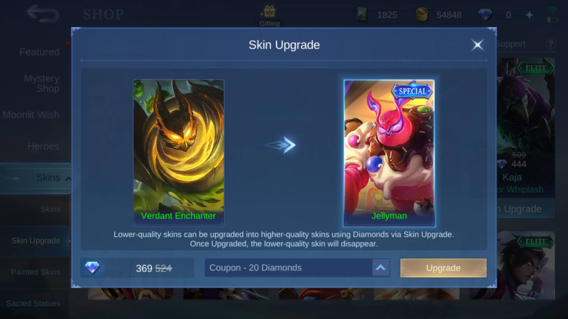 Trik Diskon Besar Skin Special Gloo Jellyman Mobile Legends (ML ...