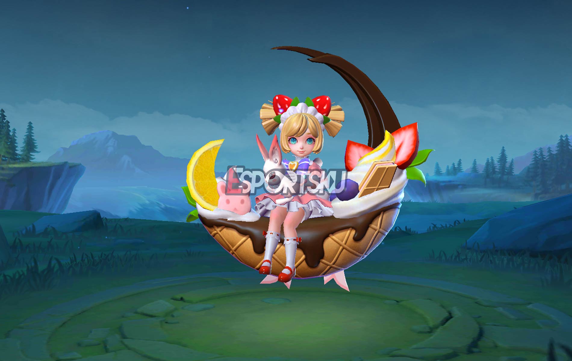 Harga Skin Chang'e Strawberry Parfait Starlight Mobile Legends (ML ...