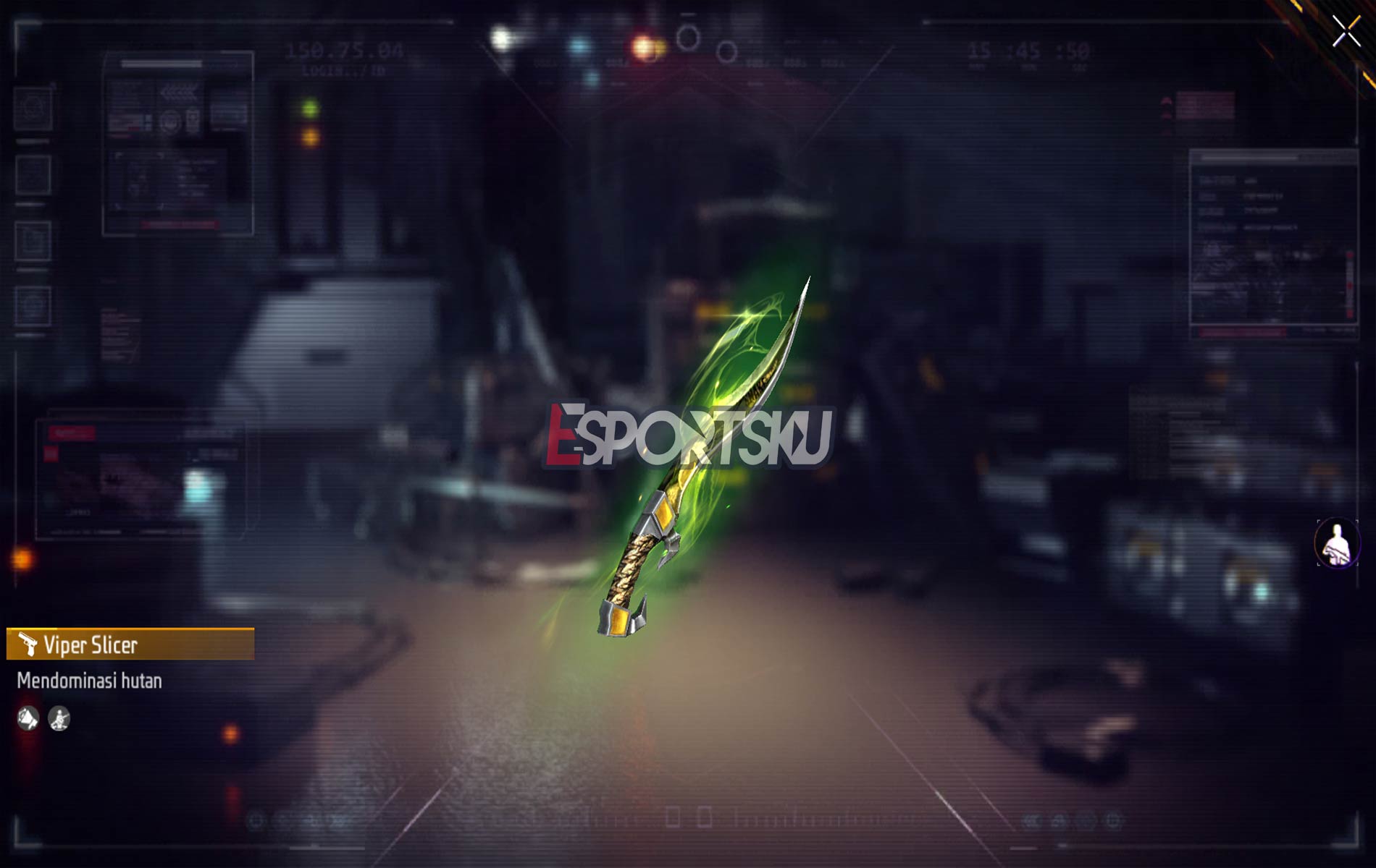 Mahal Banget! Segini Harga Skin Machete Viper Slicer Mythic Free Fire ...