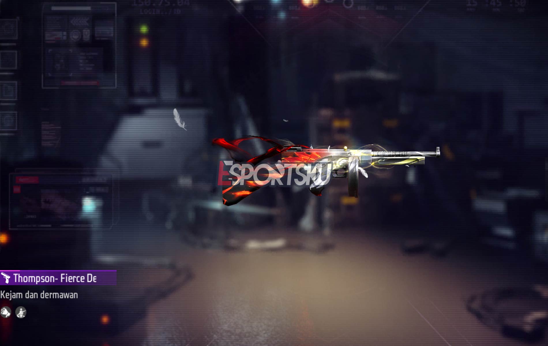 Harga Skin Thompson Fierce Demilord Epic Free Fire (FF) – Esportsku