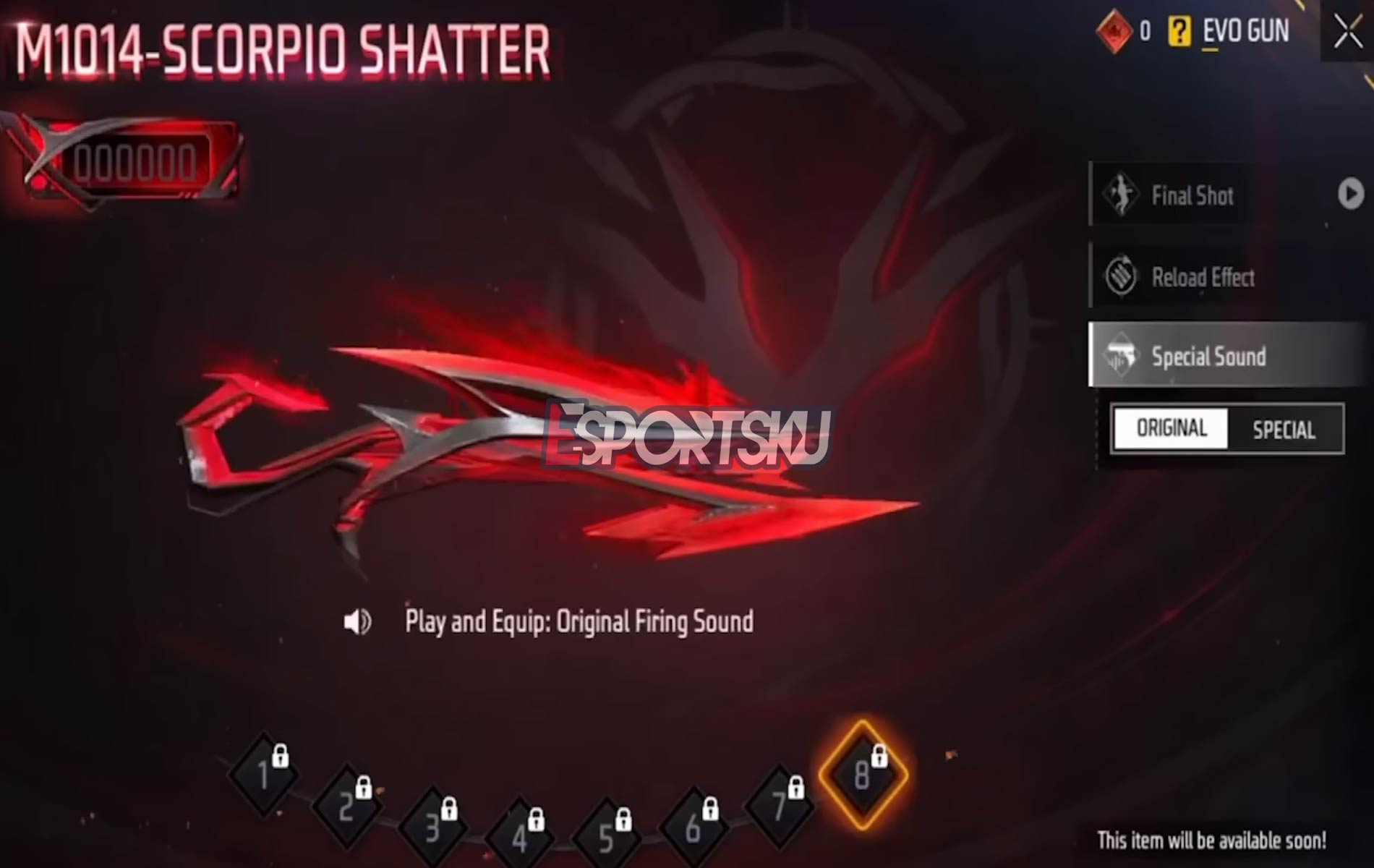 Kapan Rilis Evo Gun M1014 Scorpio Free Fire (FF)? – Esportsku