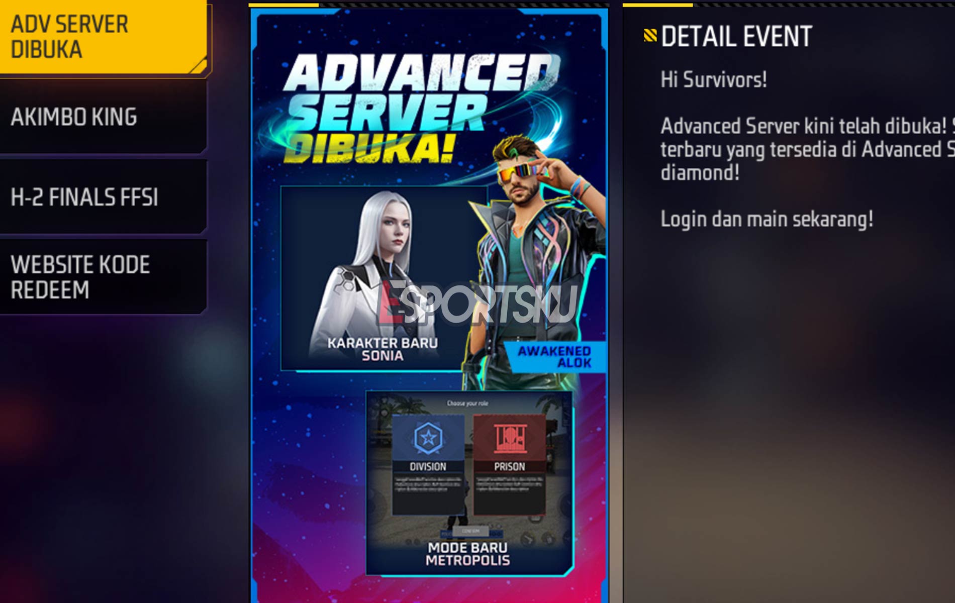 Kapan Rilis Karakter Sonia Free Fire (FF)? – Esportsku