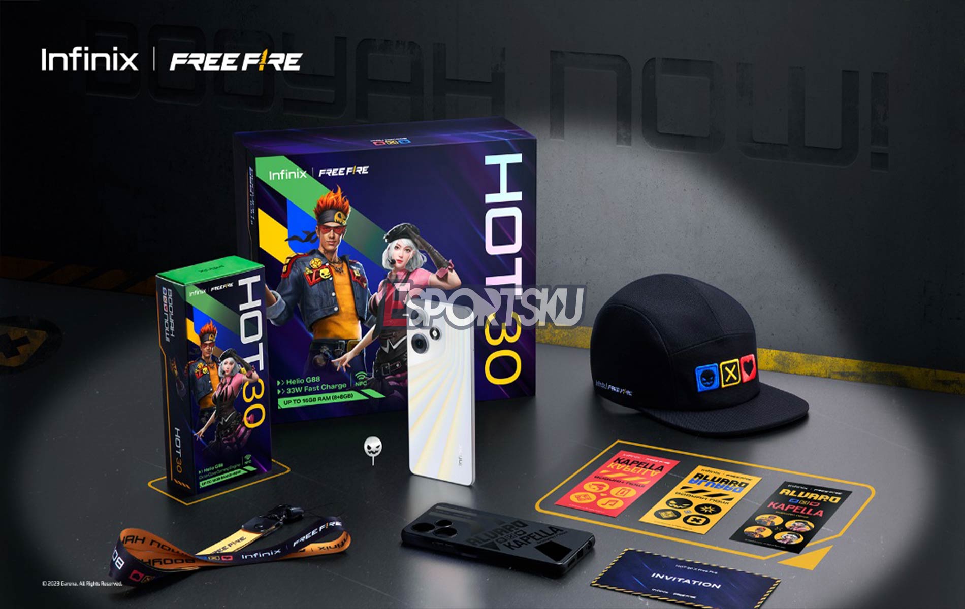 Kolaborasi Free Fire x Infinix, Rilis Smartphone Special FF! – Esportsku