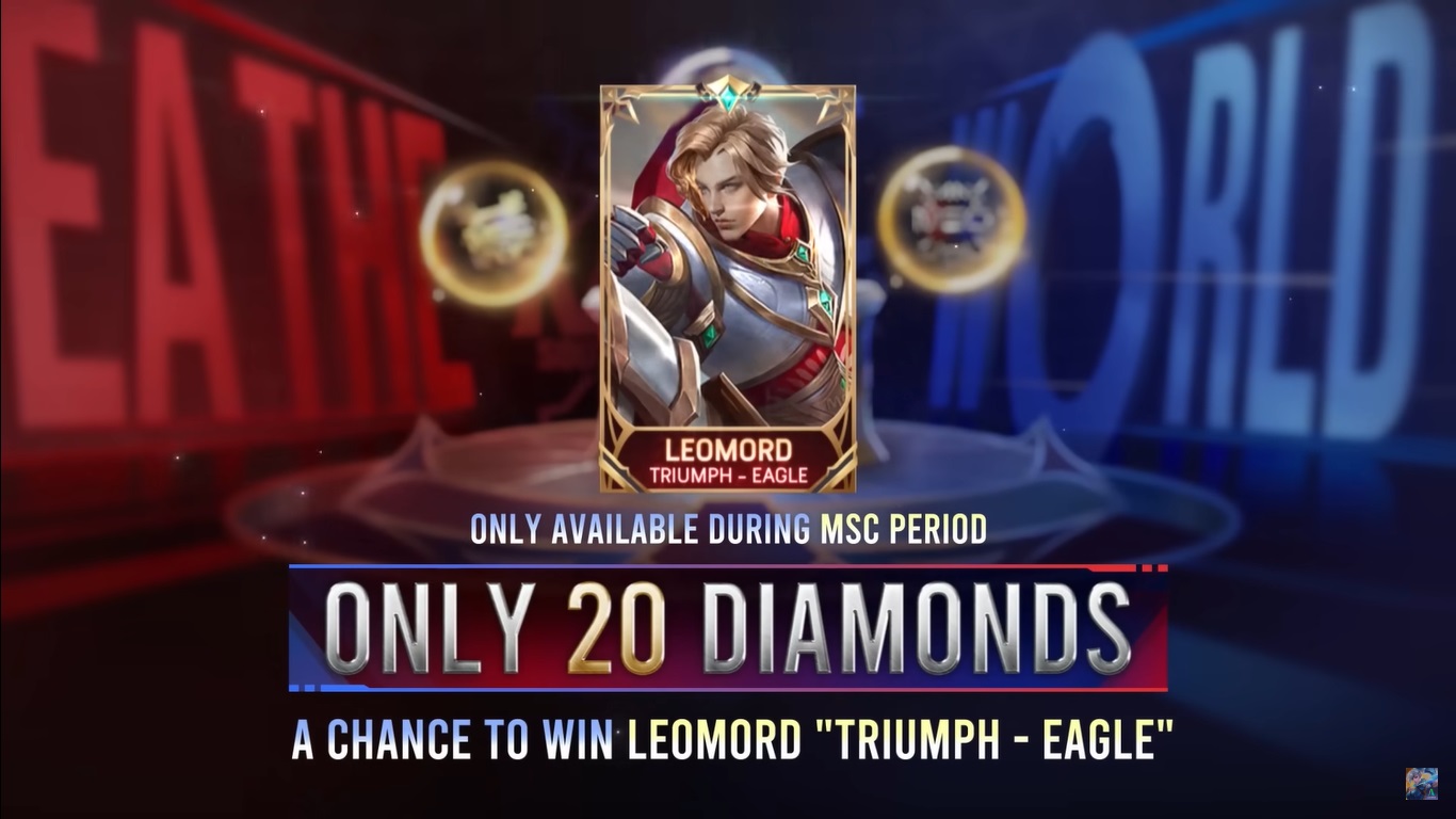 Event Skin MSC Leomord 20 Diamond Mobile Legends (ML) - Esports