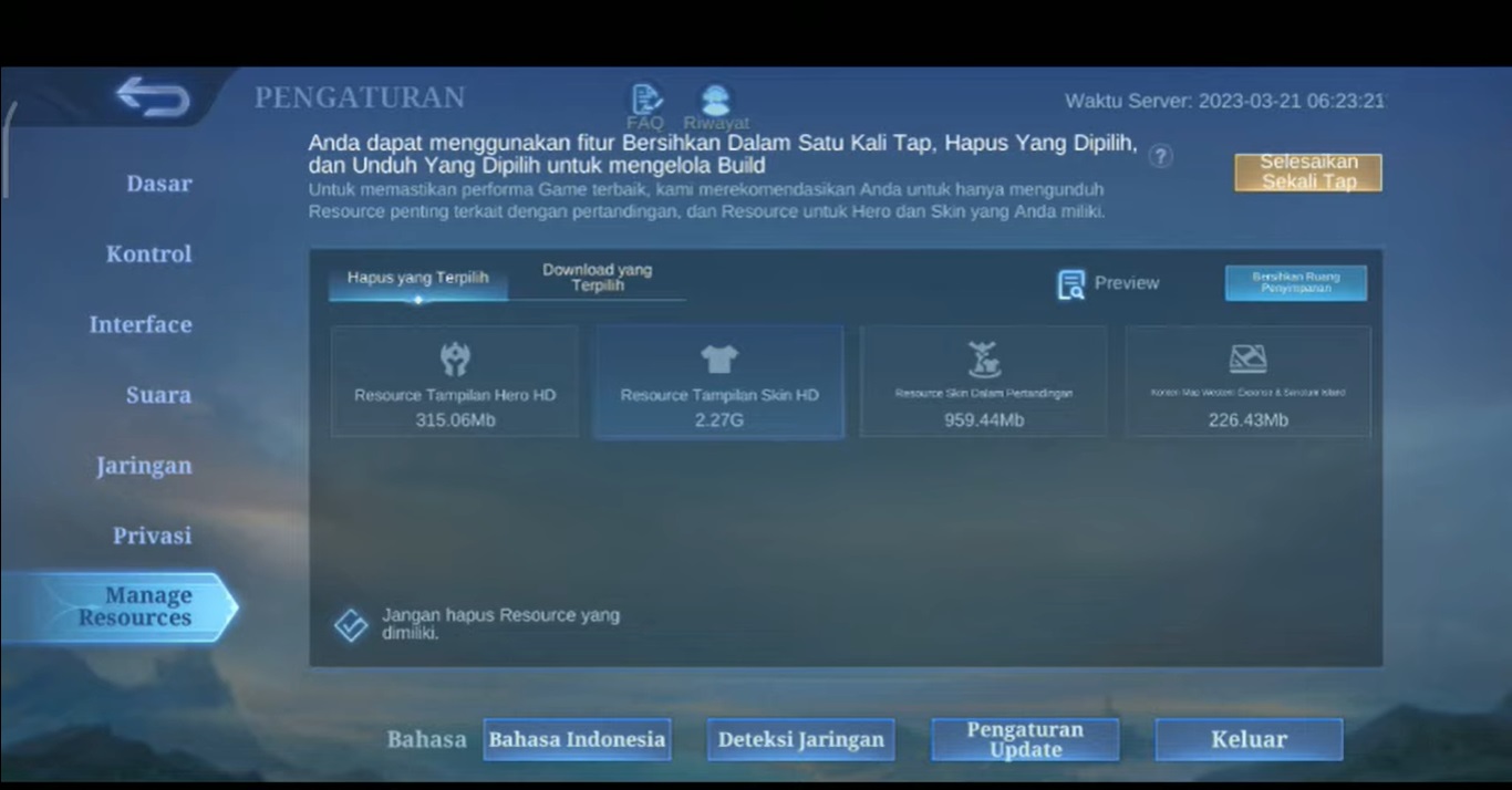 What is Managed Resource Mobile Legends (ML) - Esports