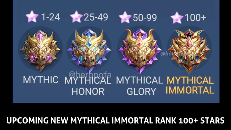 Apa Itu Mythical Immortal Mobile Legends (ML)? – Esportsku