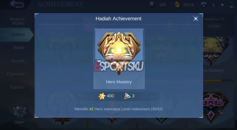 Apa Itu Hero Mastery Mobile Legends (ML)? – Esportsku