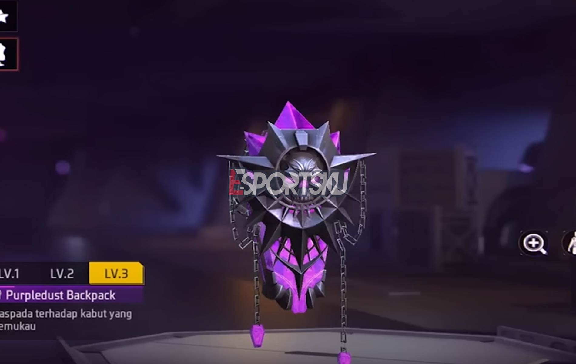 5 Cara Dapatkan Backpack Buried Purpledust Free Fire (FF) – Esportsku