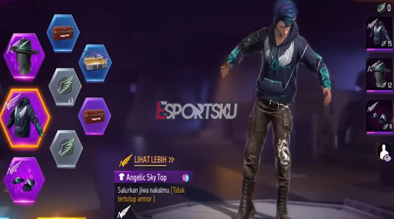5 Cara Dapatkan Bundle Angelic Sky Top Free Fire (FF) – Esportsku