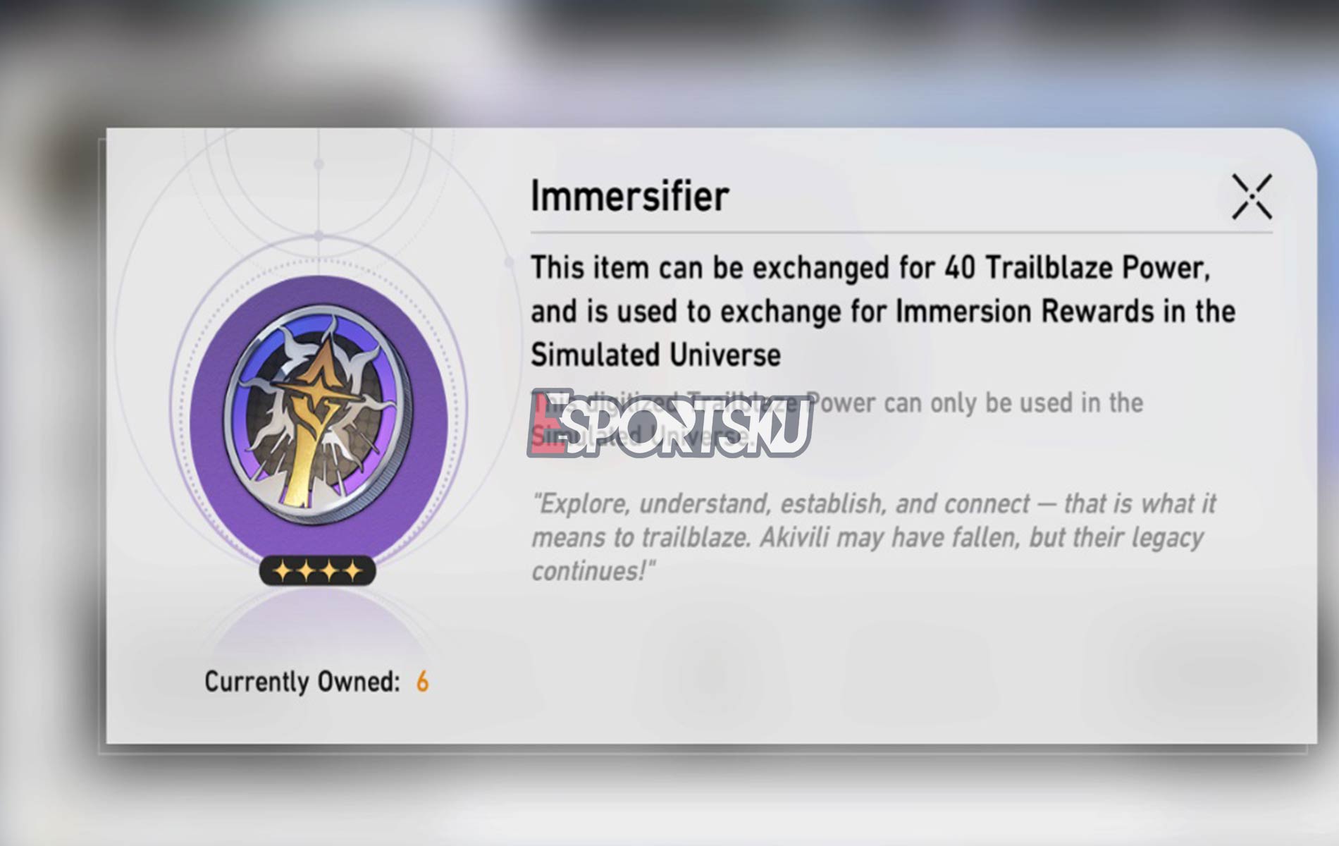 Cara Dapatkan Immersifier Honkai Star Rail – Esportsku