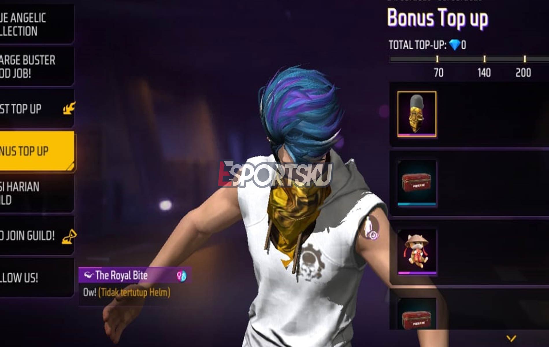 5 Cara Dapatkan Mask The Royal Bite Free Fire (FF) – Esportsku