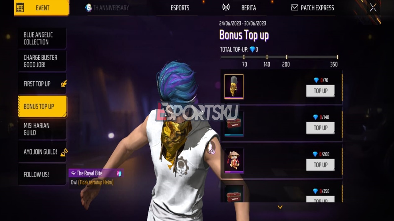 5 Ways To Get The Royal Bite Mask In Free Fire (FF) - Esports