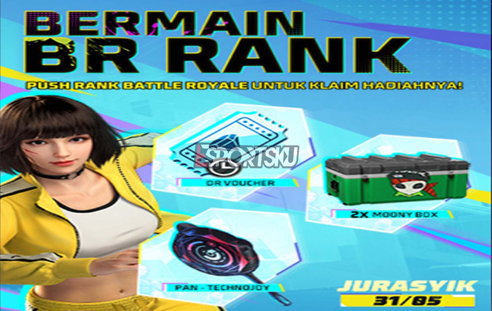 5 Cara Dapatkan Skin Pan Technojoy Free Fire (FF) – Esportsku