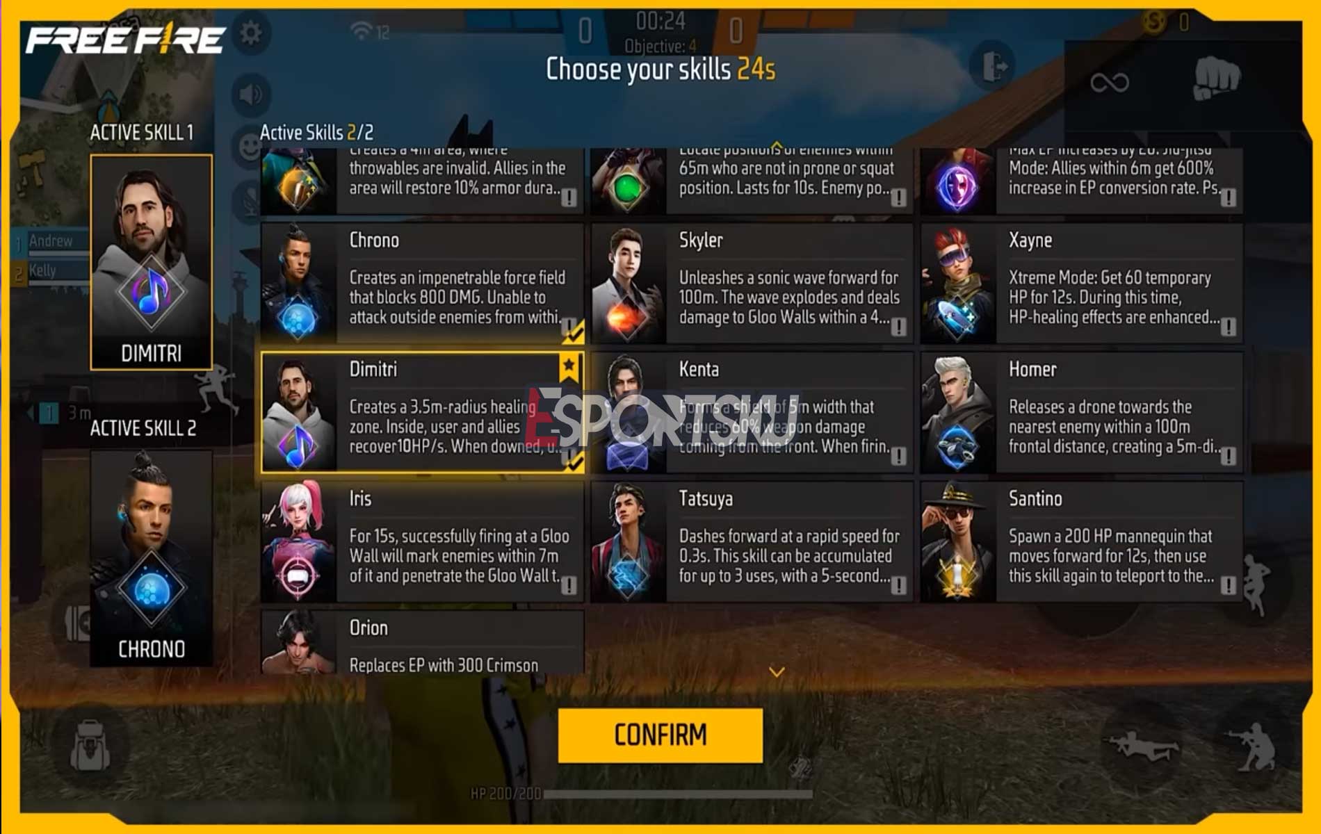 5 Cara Memilih Mode CS Duo Active Skill Free Fire (FF) – Esportsku