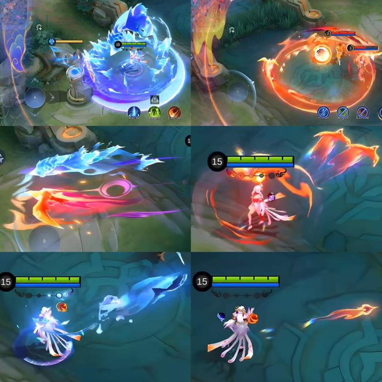 Efek Skill Lunox Divine Goddess Mobile Legends (ML), Skin Mewah ...