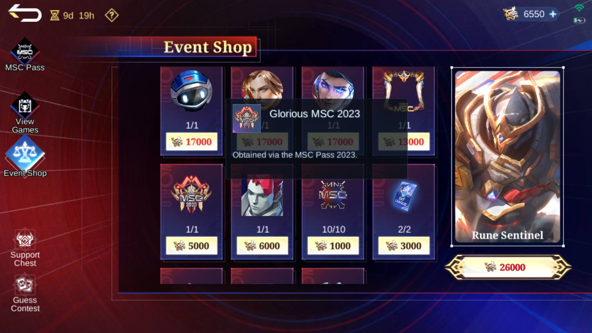 Apa Itu Item Glorius MSC 2023 Mobile Legends (ML)? – Esportsku