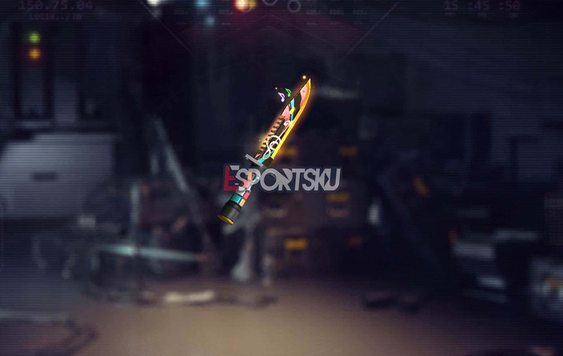 Harga Skin Melee Treble Dagger Epic Free Fire (FF) – Esportsku