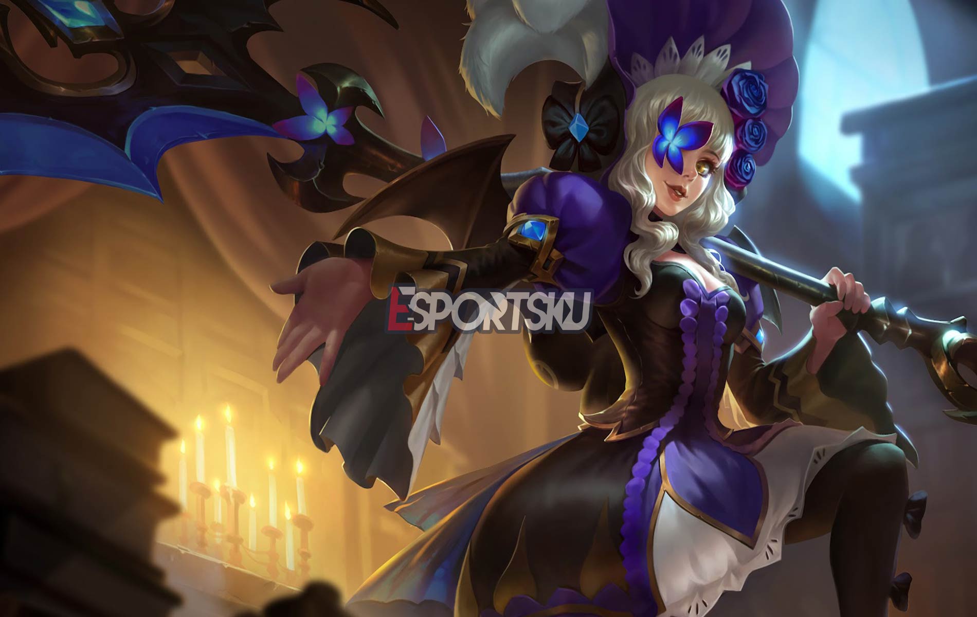 Harga Skin Ruby Hidden Orchid Butterfly Elite Mobile Legends (ML ...