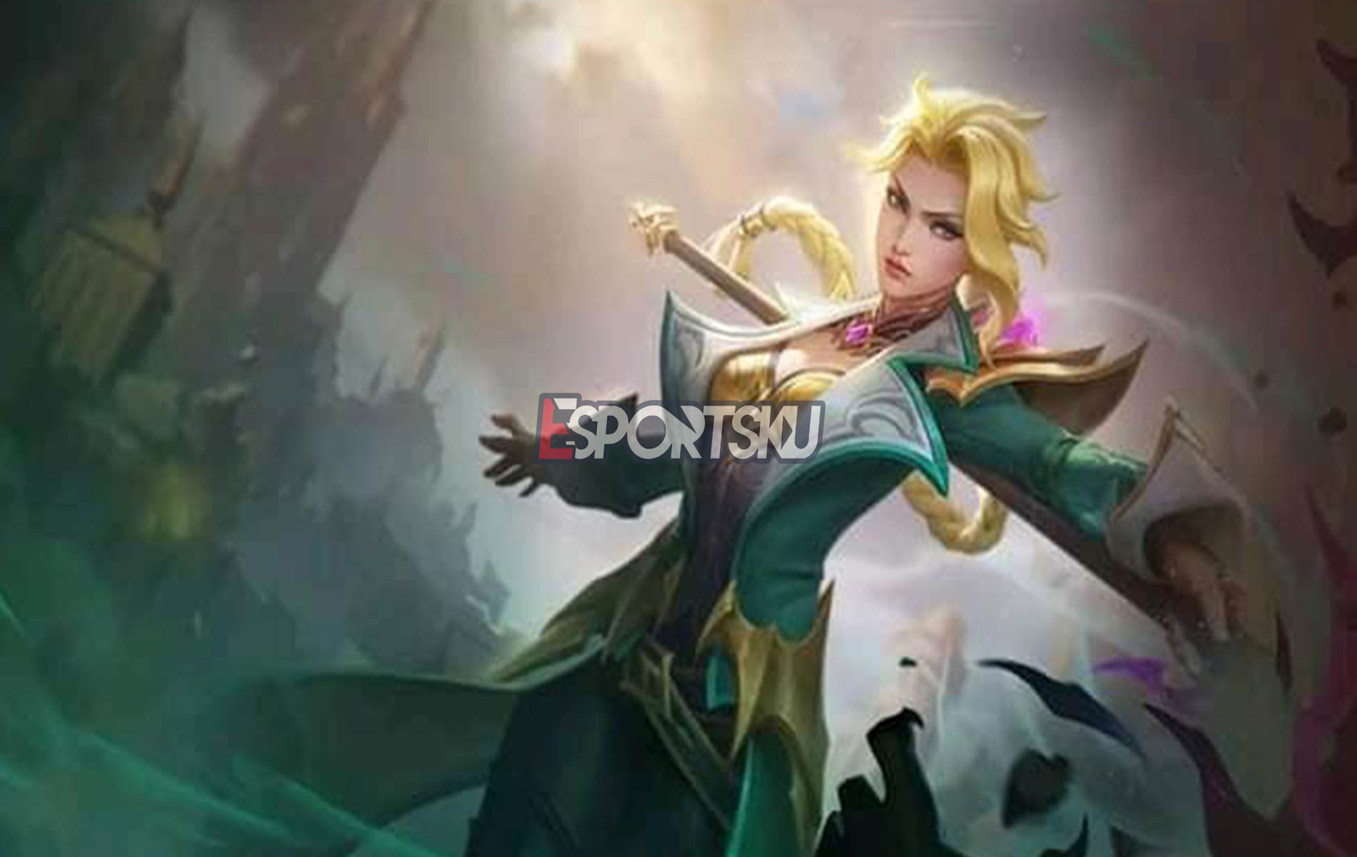 Harga Skin Silvanna Verdant Lancer Elite Mobile Legends (ML) – Esportsku