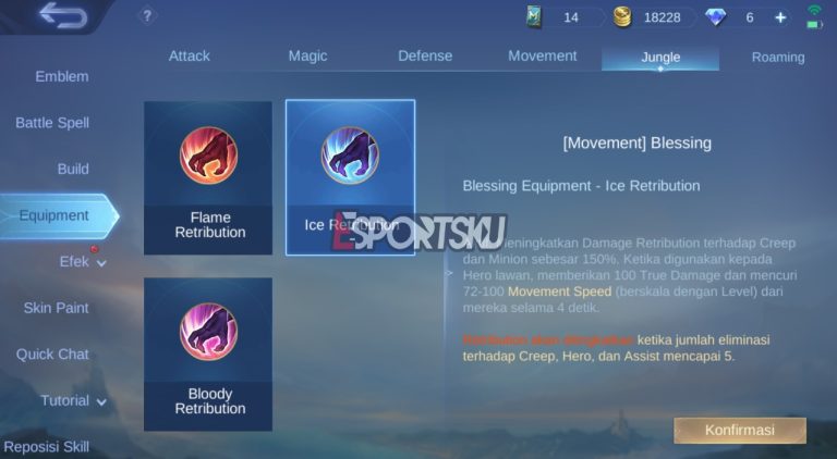 3 Jenis Spell Retribution Mobile Legends (ML) – Esportsku