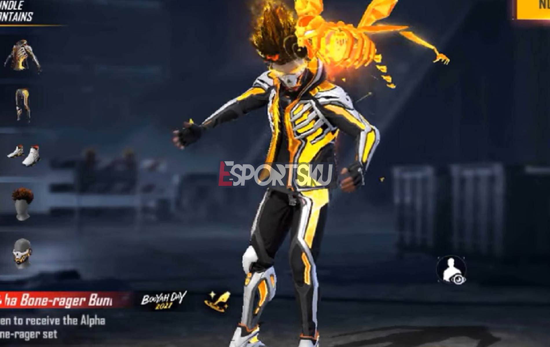 Hadirnya Bundle Bone Rager di Kode Redeem FF Terbaru, Buruan Tukar ...