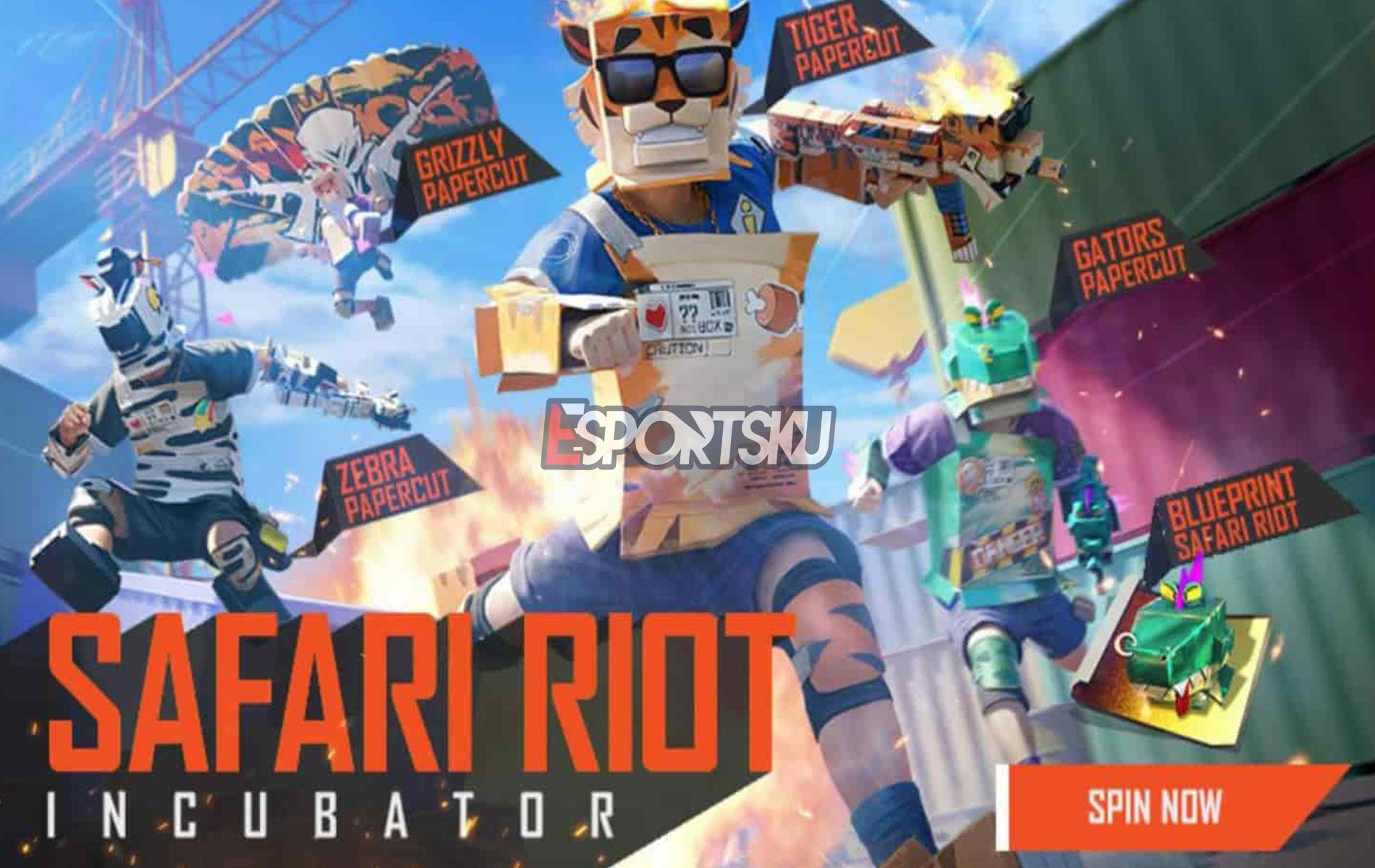 Gratiskan Bundle Safari Riot di Kode Redeem FF Terbaru! – Esportsku