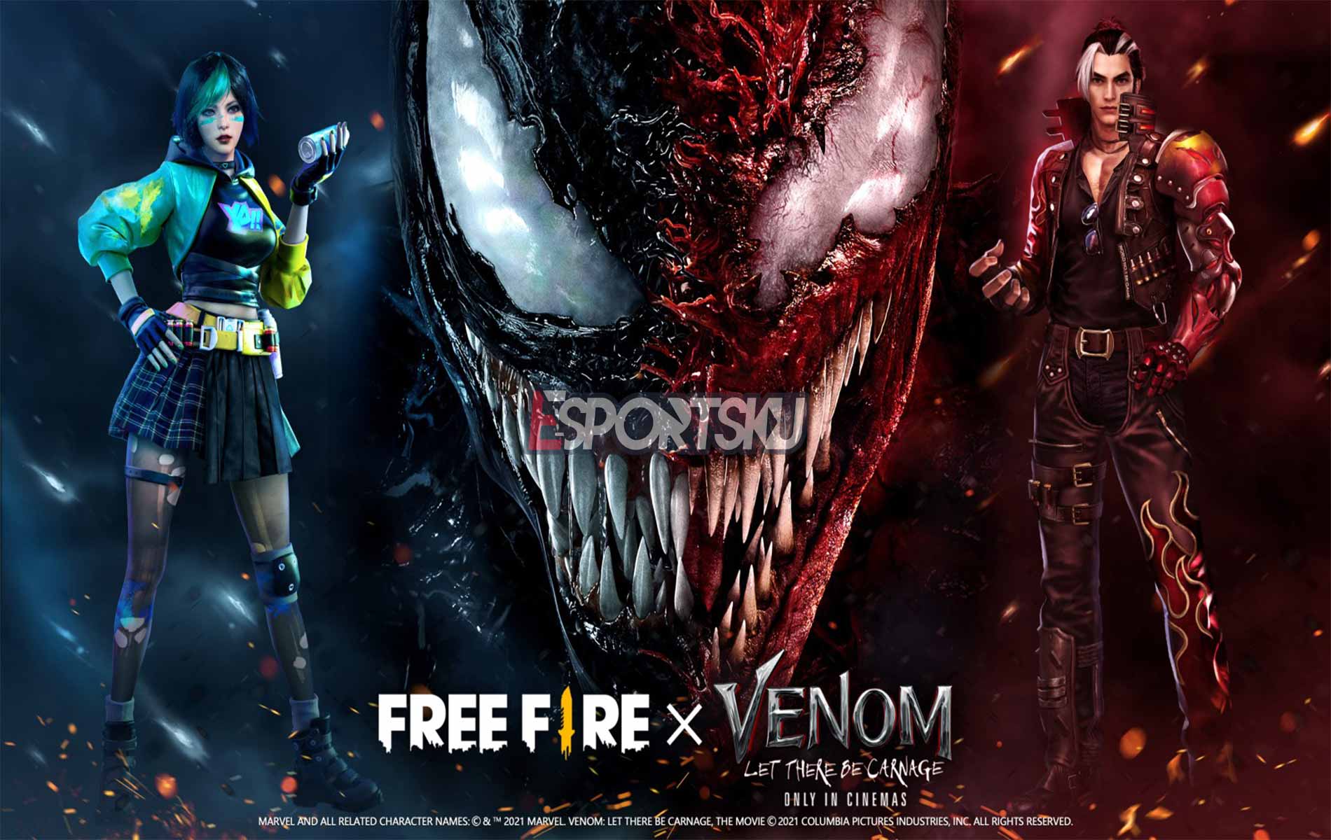 Bundle Killer Venom di Kode Redeem FF 5 Juni 2023! – Esportsku