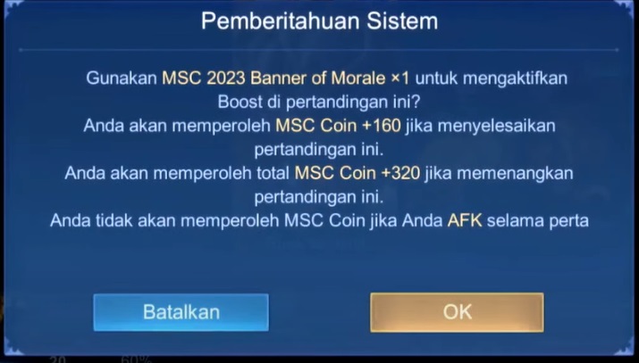 What are MSC 2023 Banner Items Mobile Legends (ML)? - Esports