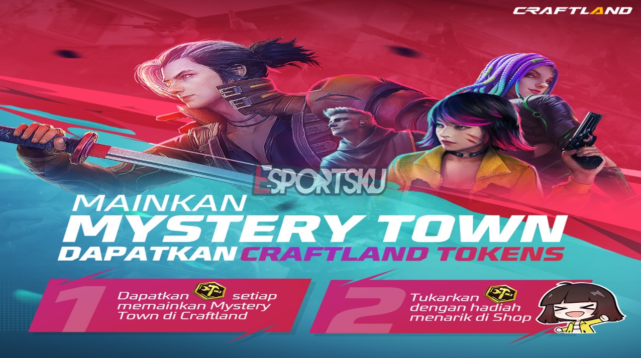 Mystery Town Craftland Free Fire (FF), Suasana Penuh Misteri! – Esportsku