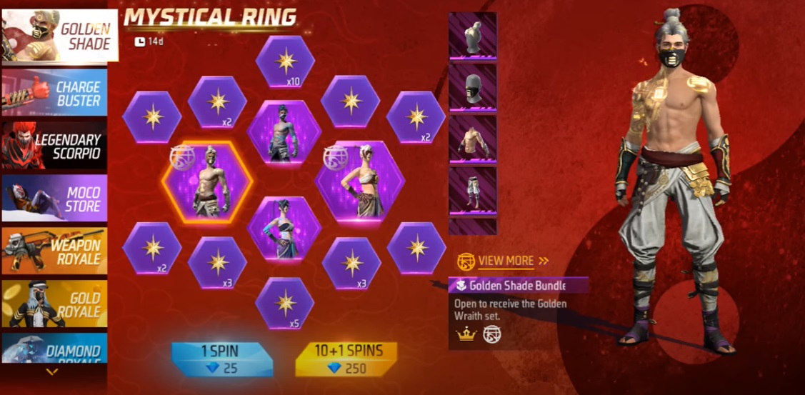 Event Mystical Ring Free Fire (FF), Hadiah Bundle Keren! – Esportsku