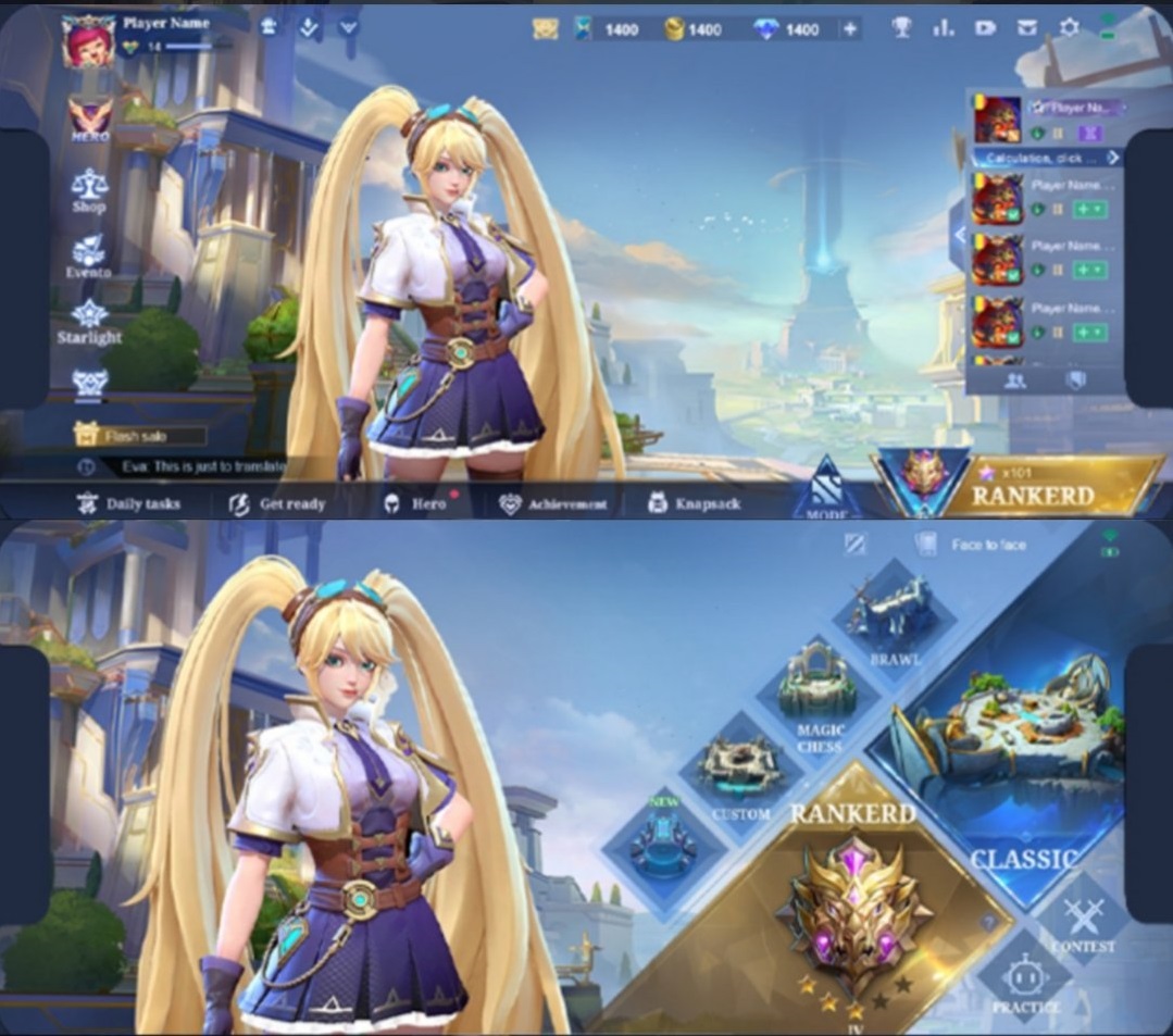 New Main Interface Mobile Legends (ML), More Luxurious? - Esports